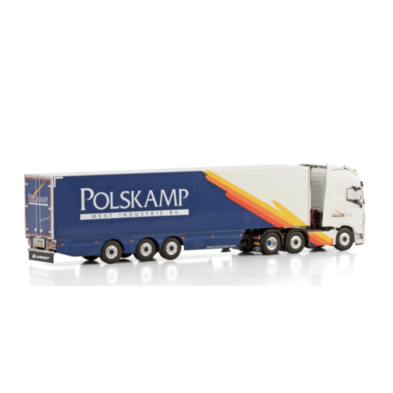 POLSKAMP MEAT INDUSTRIES VOLVO FH5 GLOBETROTTER XL 6X2 TWIN STEER ...