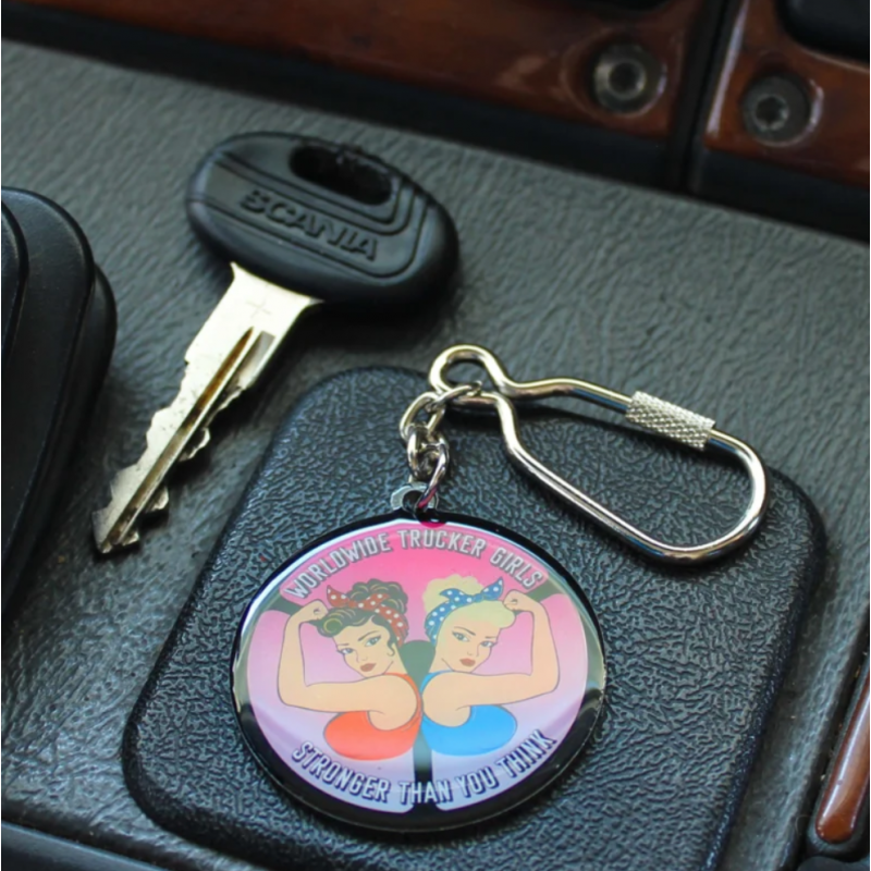 Porte-clé Worldwide Trucker Girls - Class Design
