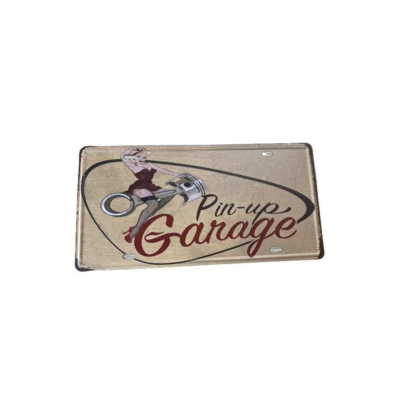 PLAQUE PIN-UP GARAGE - Class Design