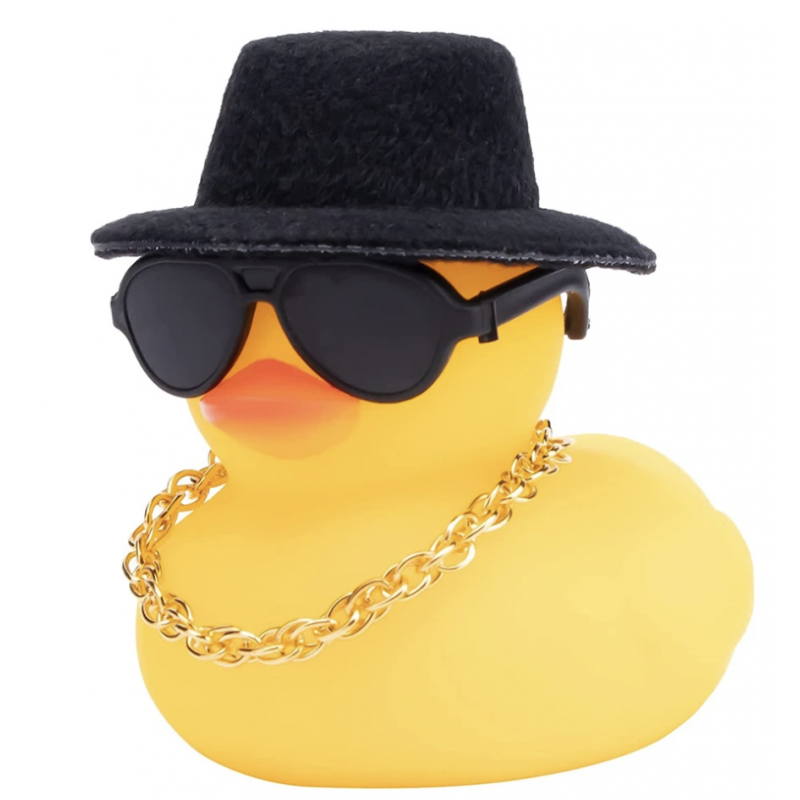 CANARD JAUNE CHAPEAU VELOUR - Class Design